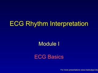 ecg basics | PPT