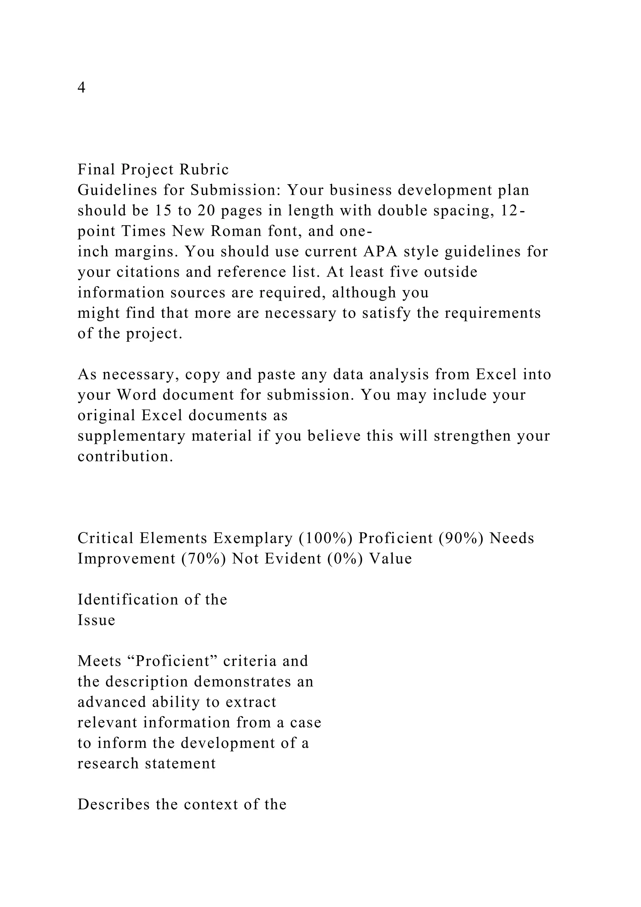 1 ECO 500 Final Project Guidelines and Rubric .docx