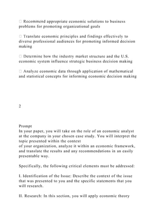1 ECO 500 Final Project Guidelines and Rubric .docx