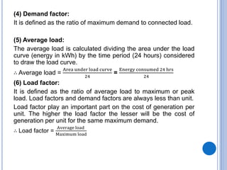 economics of power generation | PPTX