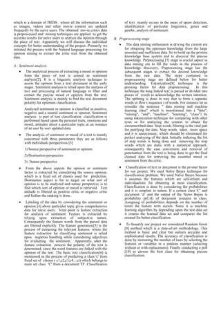 NLP based Mining on Movie Critics | PDF