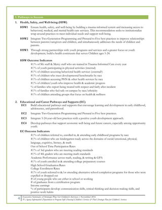 Executive Summary of Strategic Plan for Children's Services | PDF