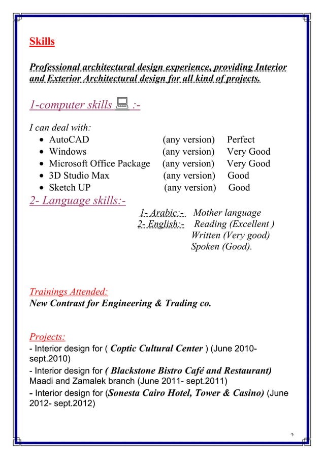 george cv final | PDF