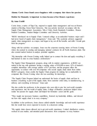 Corrie Jones Feature Story Final | DOCX