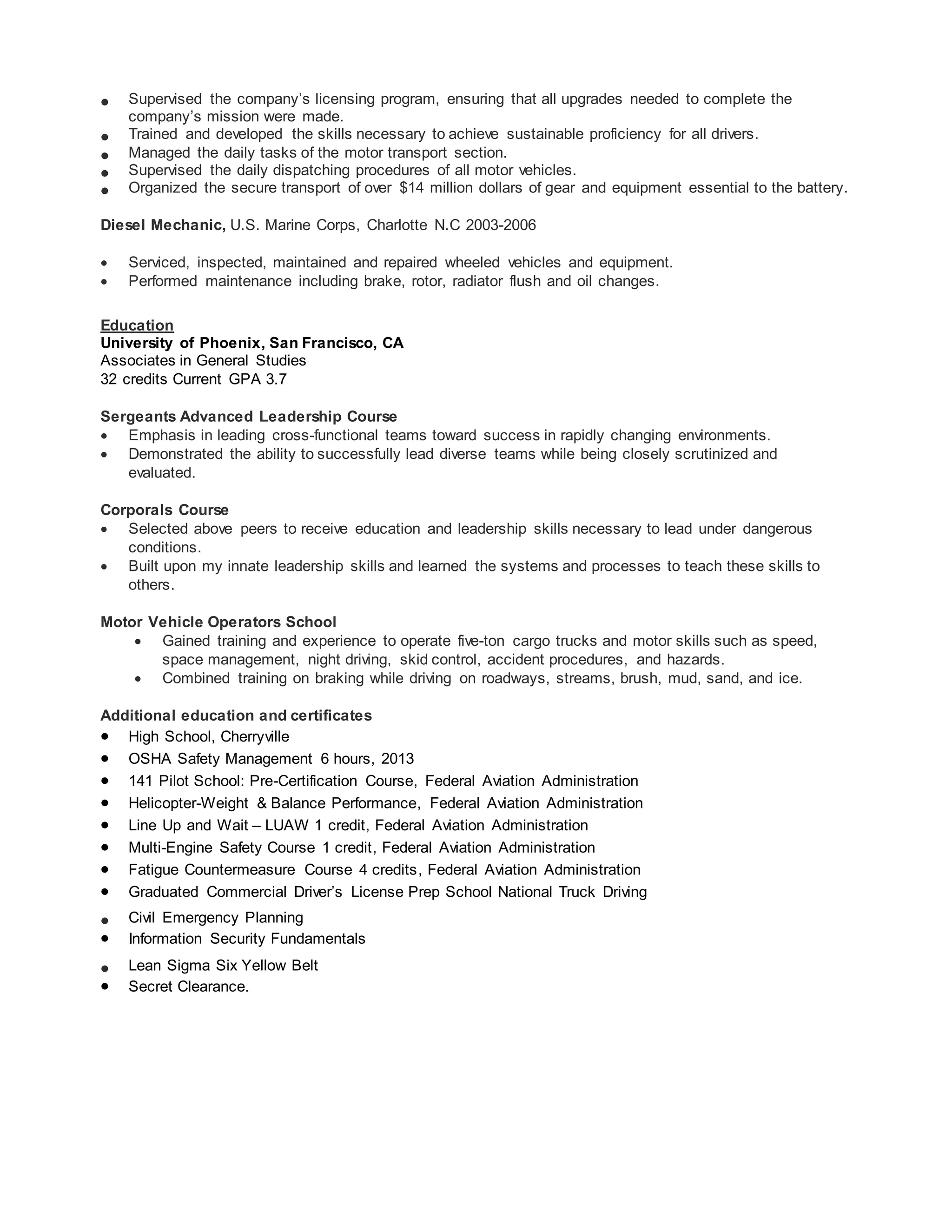 Todd Davis Resume | DOCX