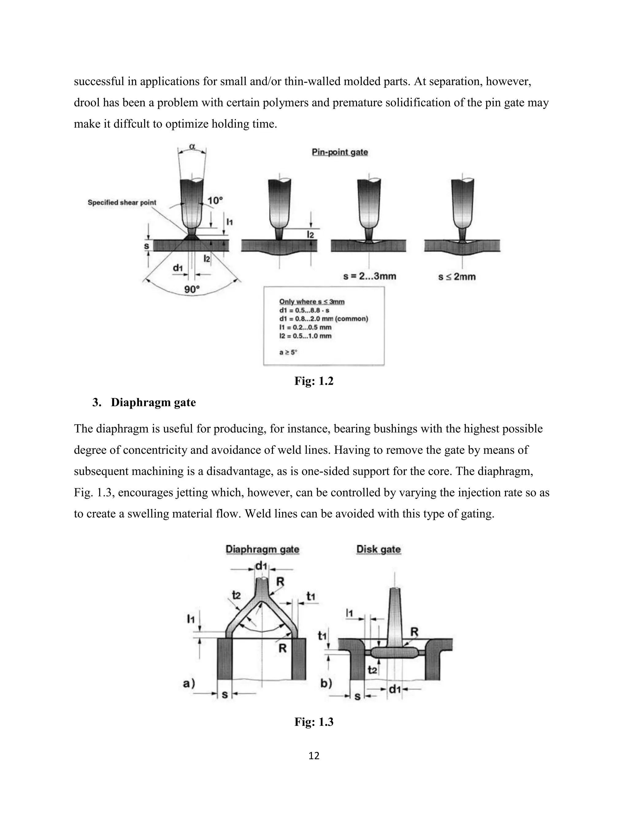Project Report File of Mouldflow Analysis | PDF
