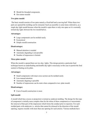 Project Report File of Mouldflow Analysis | PDF