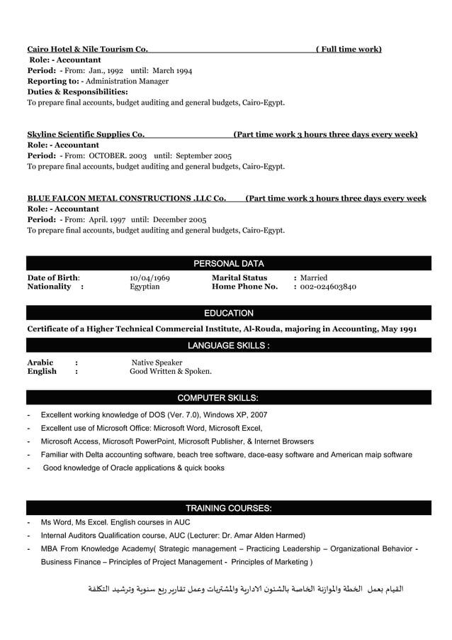 Alaa Radwan CV3 | PDF