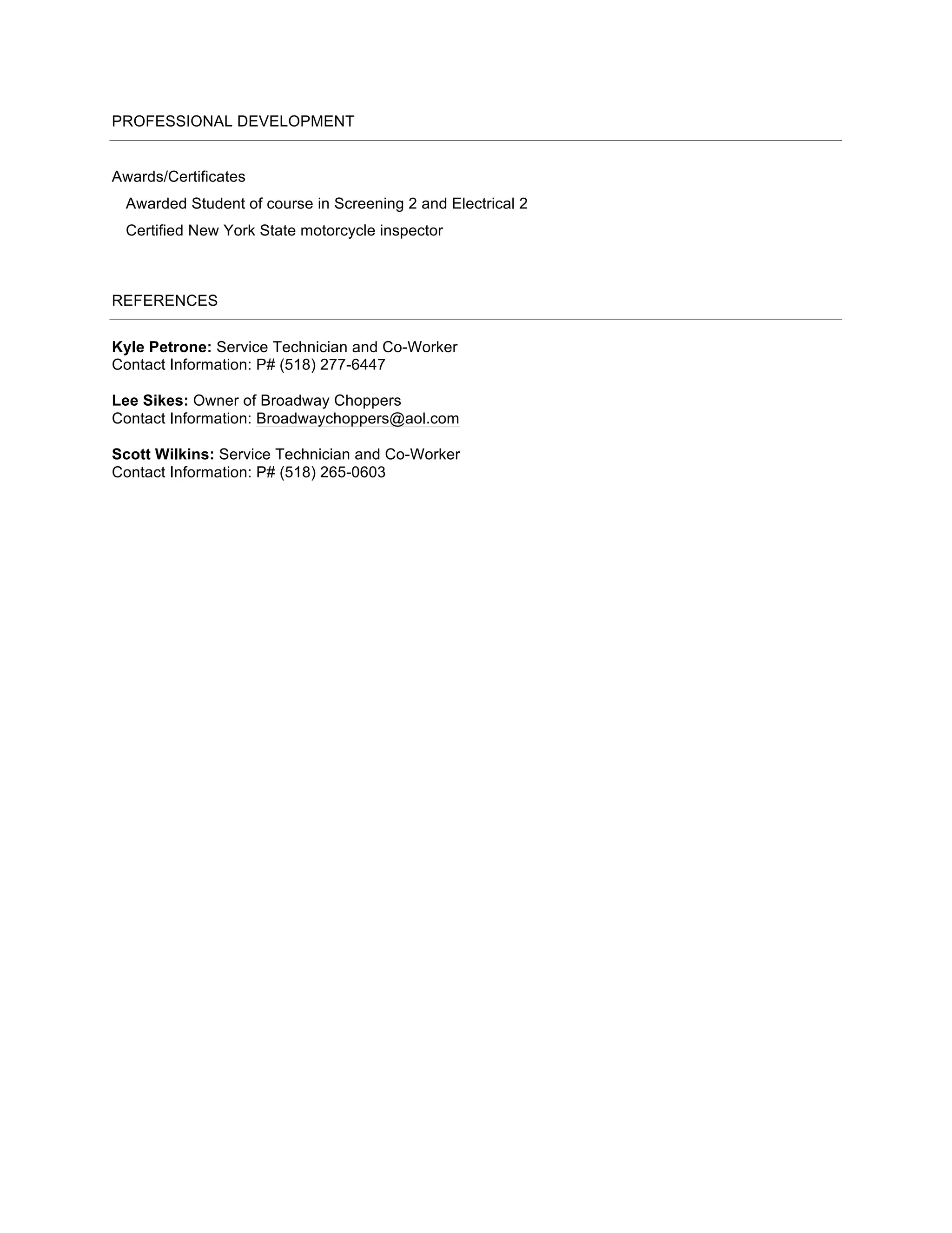 michael rosenberger RESUME-4 | PDF