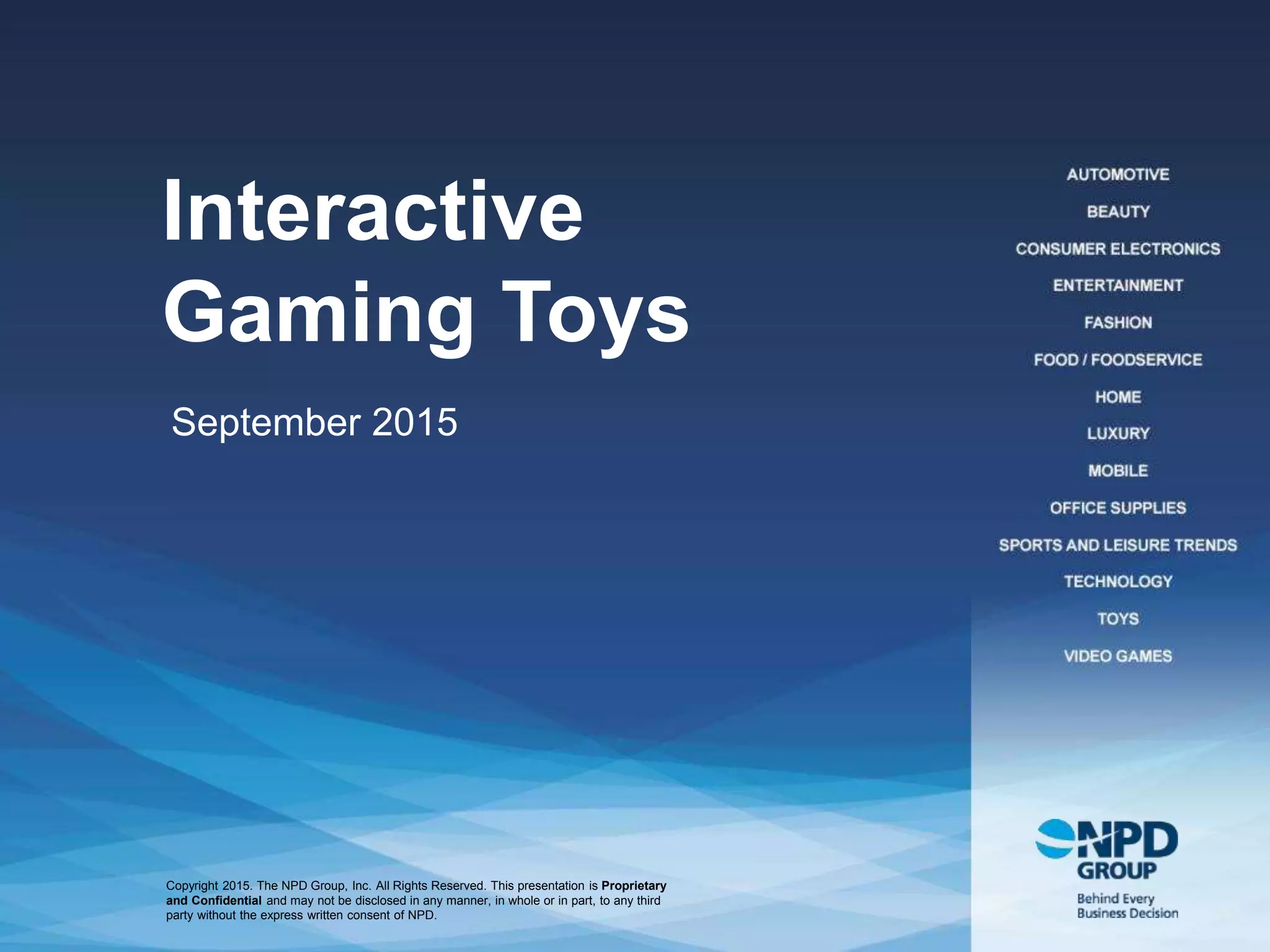 Digital Kids Summit - Interactive Gaming Toys - with Brent Martyn, The ...