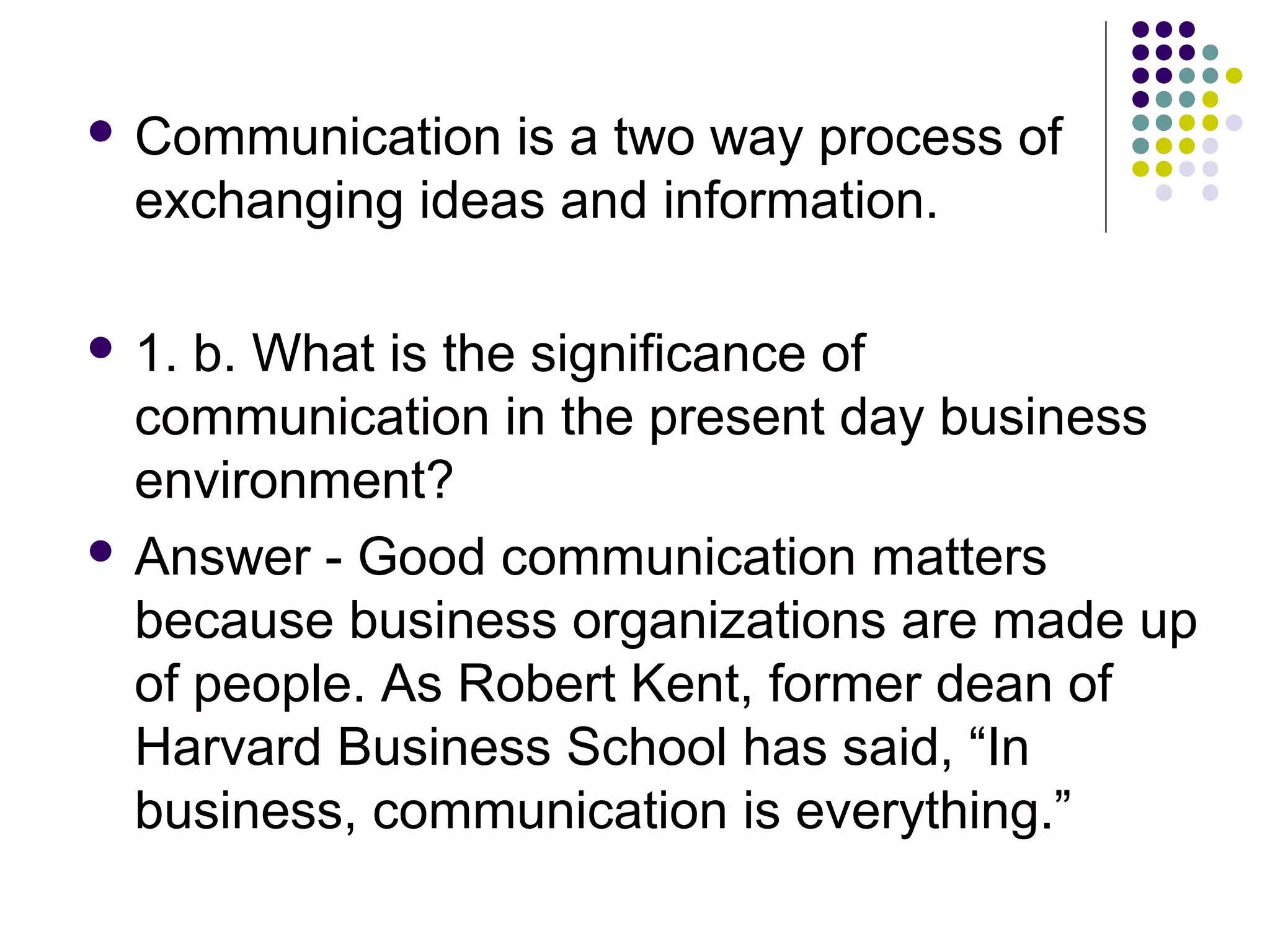 Effective Business Communication | PPT