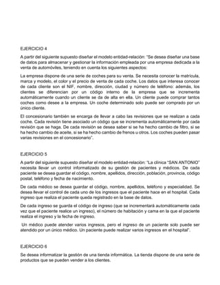 1 ejercicio modelo mer | PDF