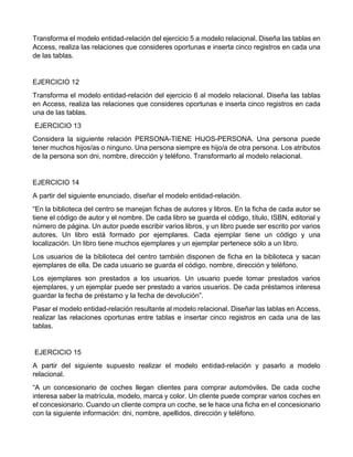 1 ejercicio modelo mer | PDF
