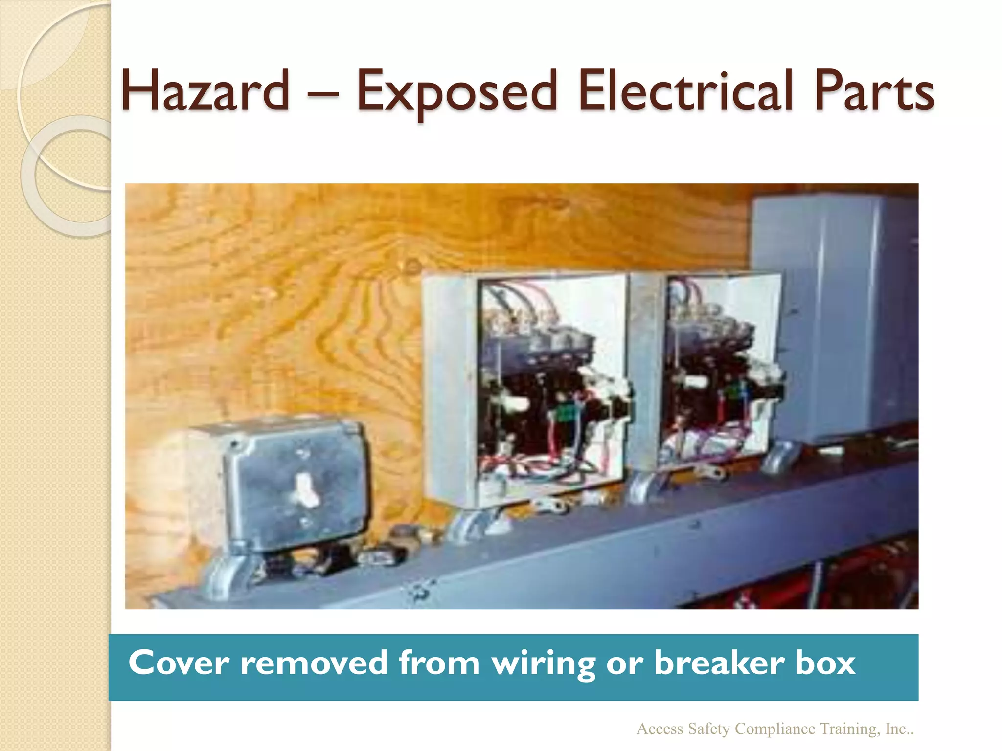 Electrical safety and Arc Flash Training | PPTX