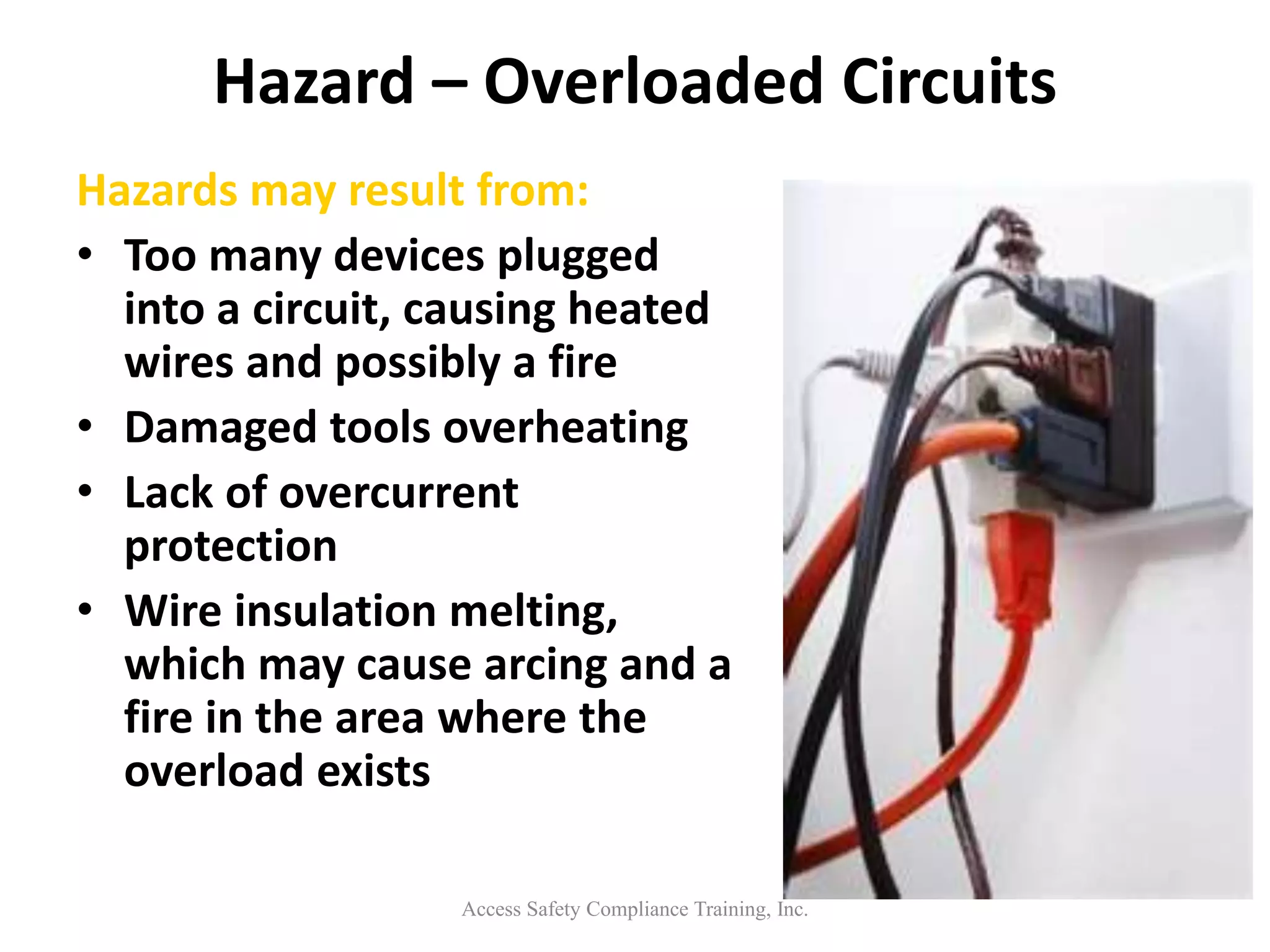 Electrical safety and Arc Flash Training | PPTX