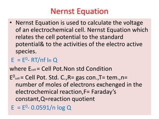 1 electro analytical techniques | PPTX