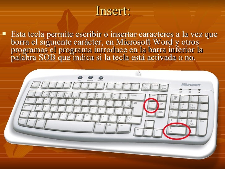 1 el teclado