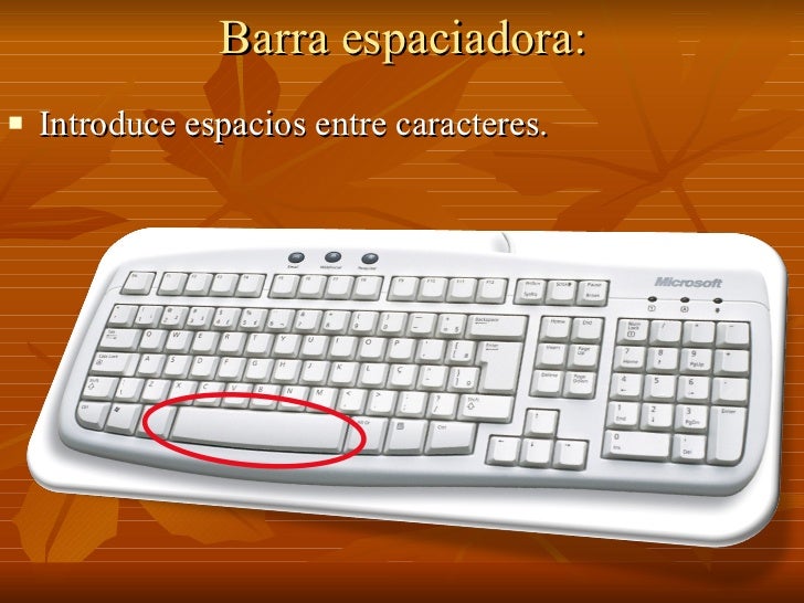 1 el teclado