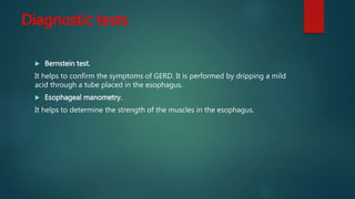 Gastroesophageal Reflux Disease and Exercise (GERD) | PPTX
