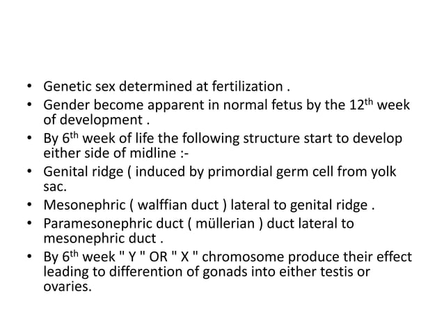 EMBRYOLOGY AND CONGENITAL ANOMALIES OF FEMALE GENITAL TRACT | PPTX ...