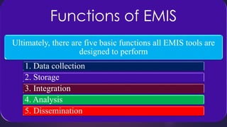 1EMIS PPT ADDIS ABABA CITY ADMINISTRATION EDUCATION, AND TRAINING BOLE ...