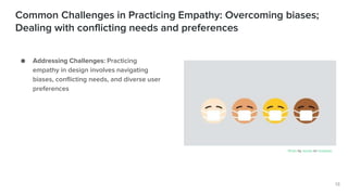 Empathy: the first step in the design thinking process.pptx | Social ...