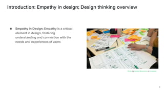 Empathy: the first step in the design thinking process.pptx | Social Networking | Internet
