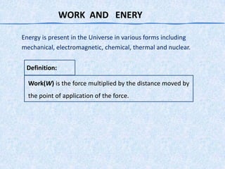 1 energy | PPT