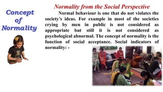 concept of normality (English) | PPTX