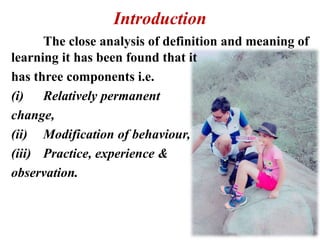 learning definition and meaning | PPSX