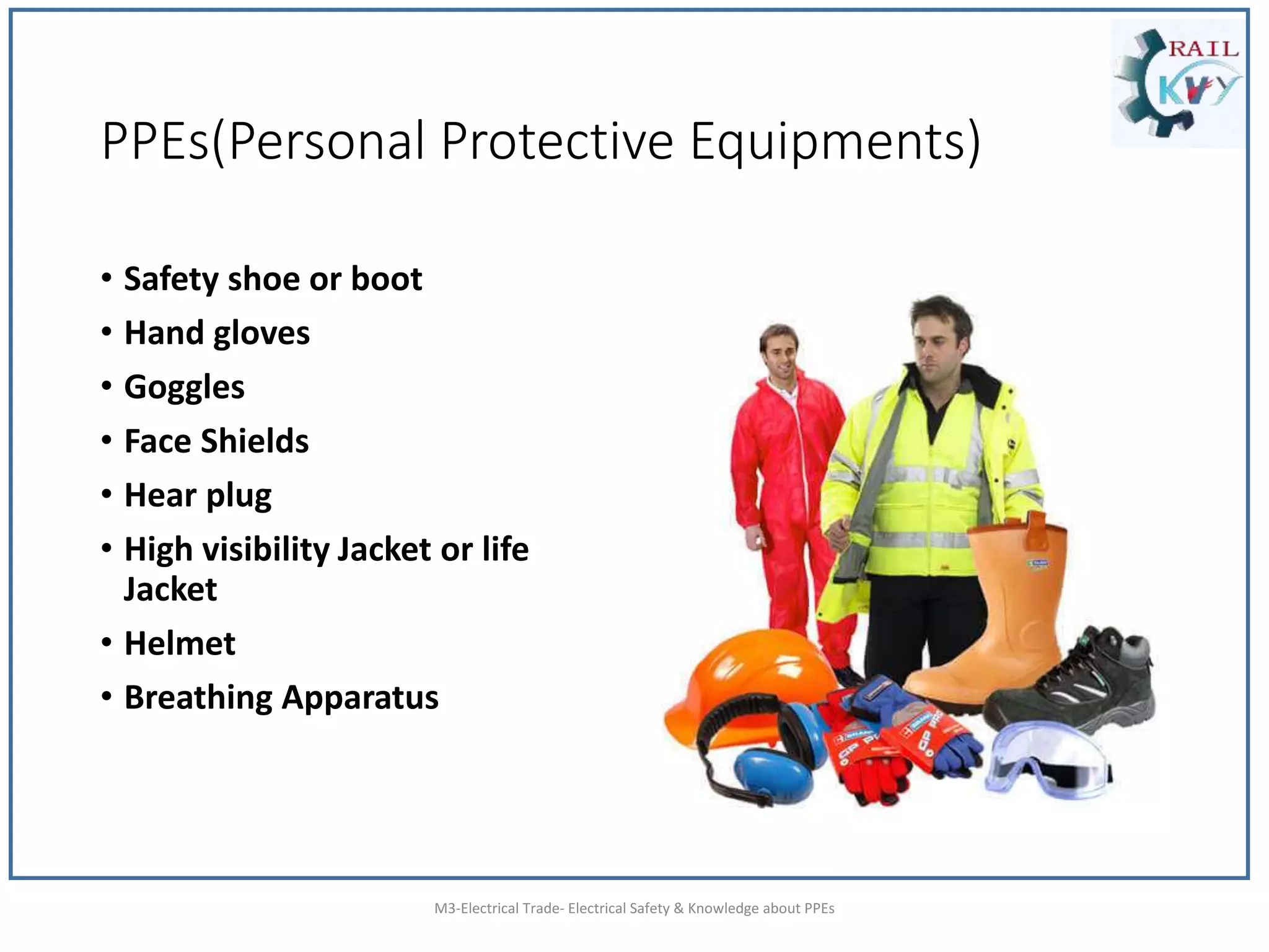 1 english m3 electrical safety and knowledge about pp es - day 1 | PPTX ...