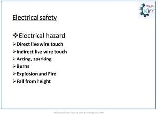 1 english m3 electrical safety and knowledge about pp es - day 1 | PPTX ...