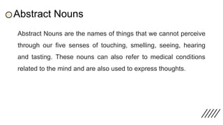 English - Nouns | PPT