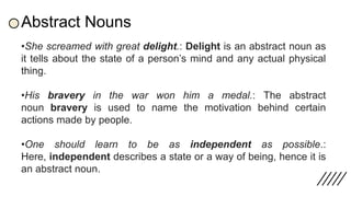 English - Nouns | PPTX