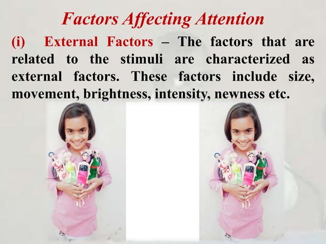 Nature of attention (Meaning, Definition and Theories in brief) | PPSX ...