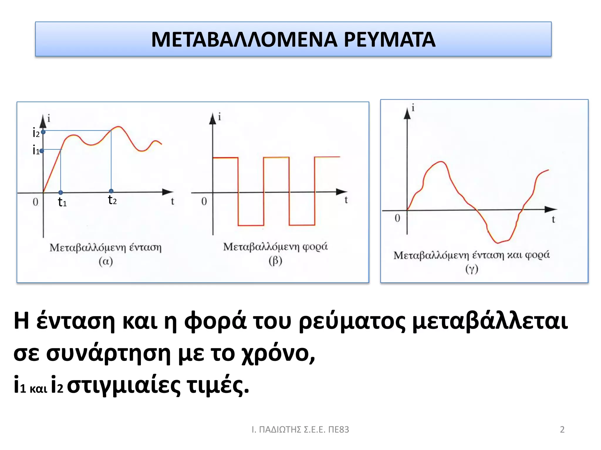 ΕΝΑΛΛΑΣΣΟΜΕΝΟ ΡΕΥΜΑ | PDF