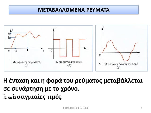 ΕΝΑΛΛΑΣΣΟΜΕΝΟ ΡΕΥΜΑ | PDF
