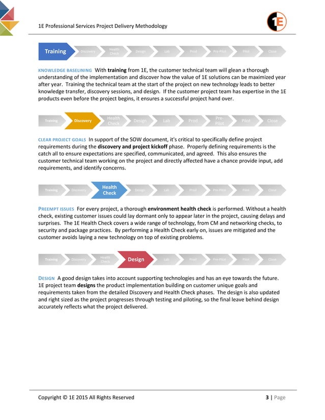 Professional Services Project Delivery Methodology | PDF | IT and ...