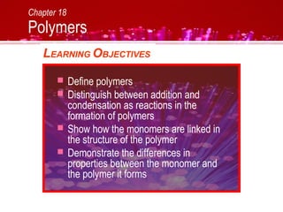 C18 polymers | PPT