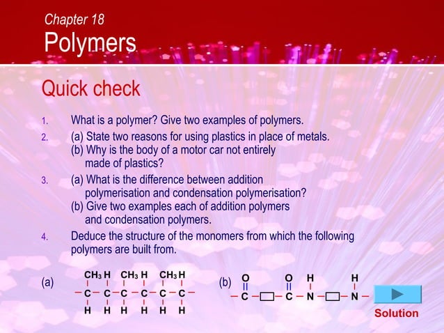 C18 polymers | PPT