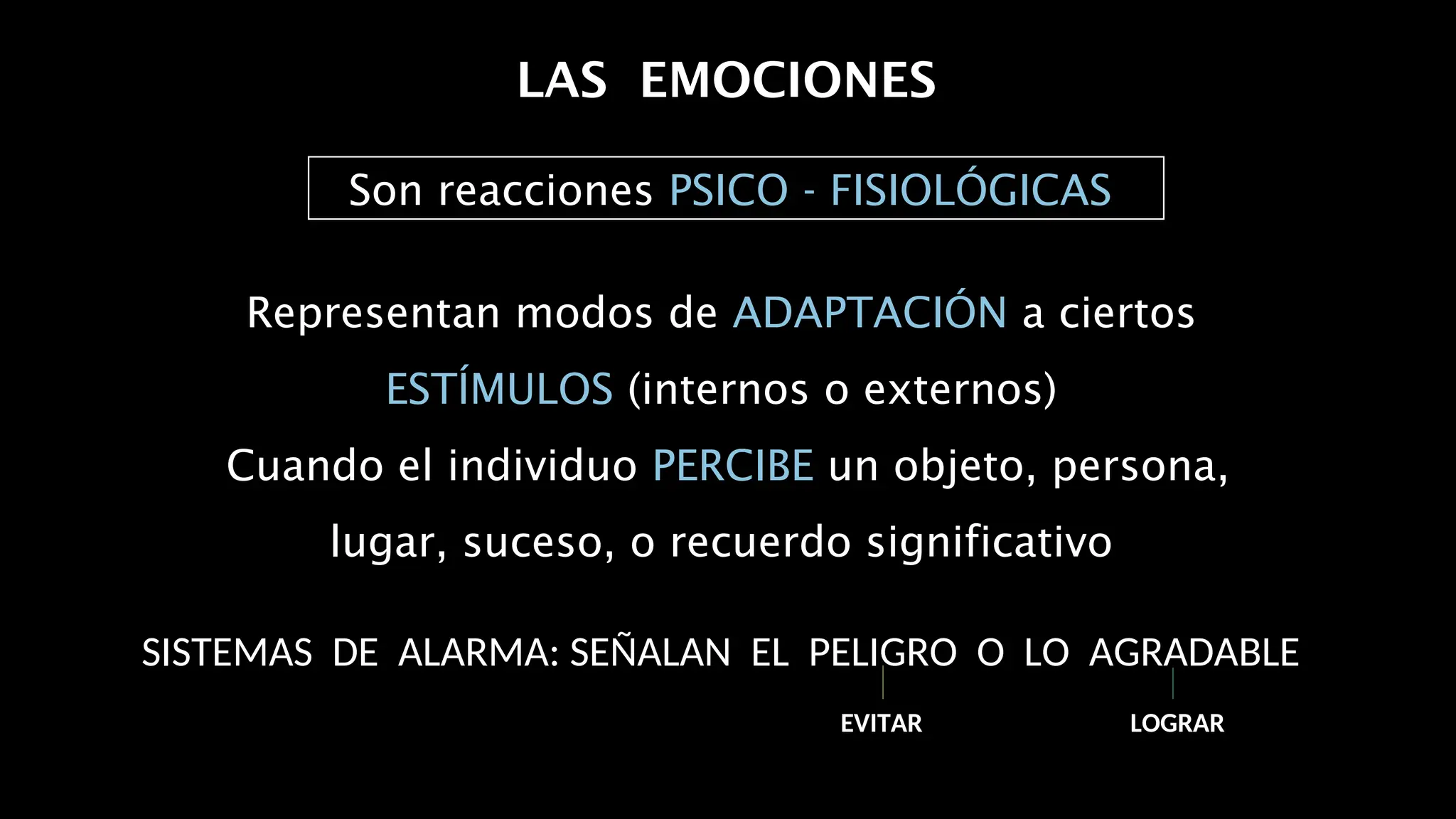 Presentación de las emociones y educación emocional | PPT