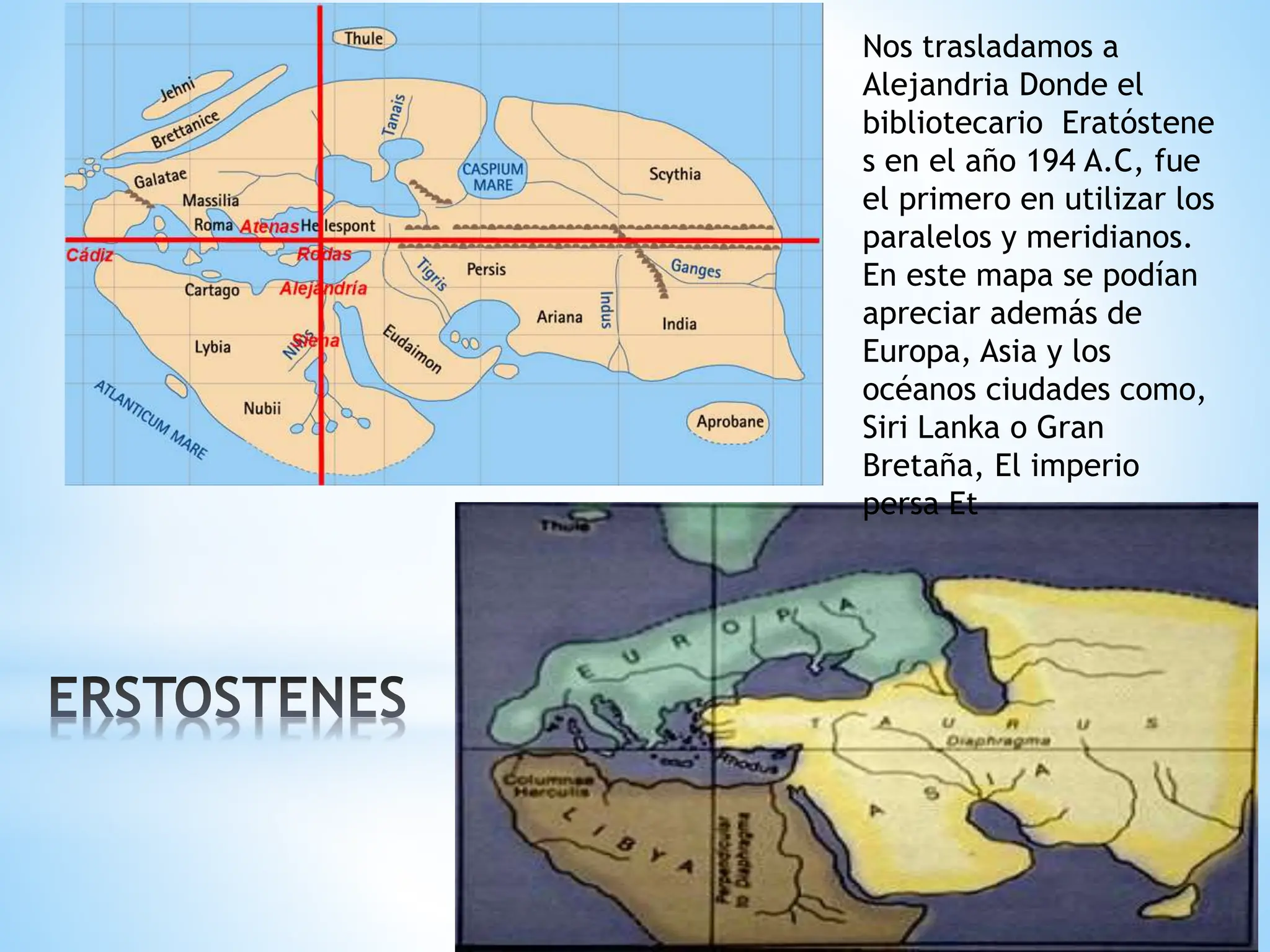 Historia de los mapas, los diferentes mapas | PPT