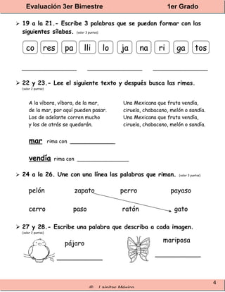 1er grado bloque 3 | DOC