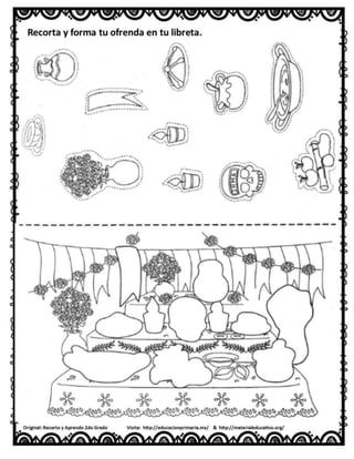 1er Grado Proyecto Del Día De Muertos ME.docx