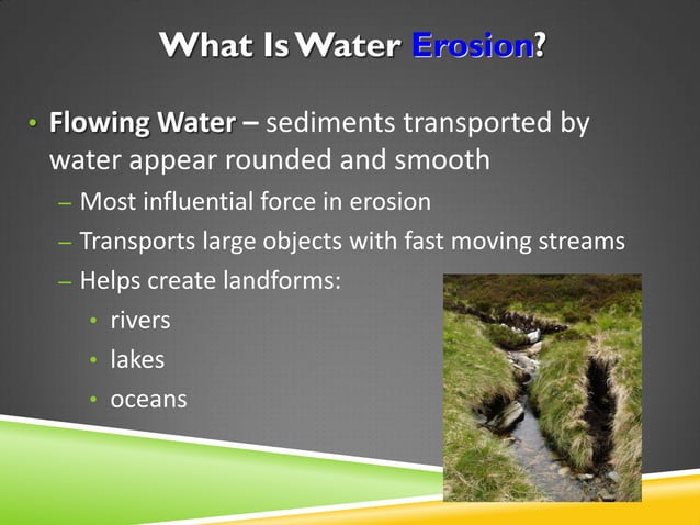 Forces that shape the Earth: Erosion and deposition notes.pdf