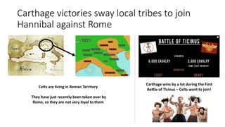 Overview of the Second Punic Wars; Hannibal Barca | PPT