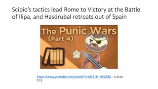 Overview of the Second Punic Wars; Hannibal Barca | PPT