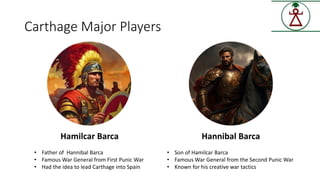 Overview of the Second Punic Wars; Hannibal Barca | PPT
