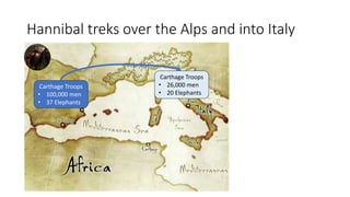 Overview of the Second Punic Wars; Hannibal Barca | PPT
