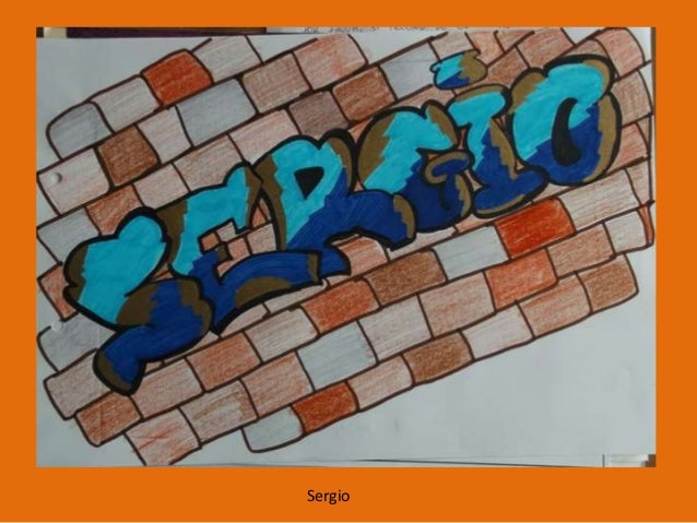 Sergio nombre en graffiti - Imagui